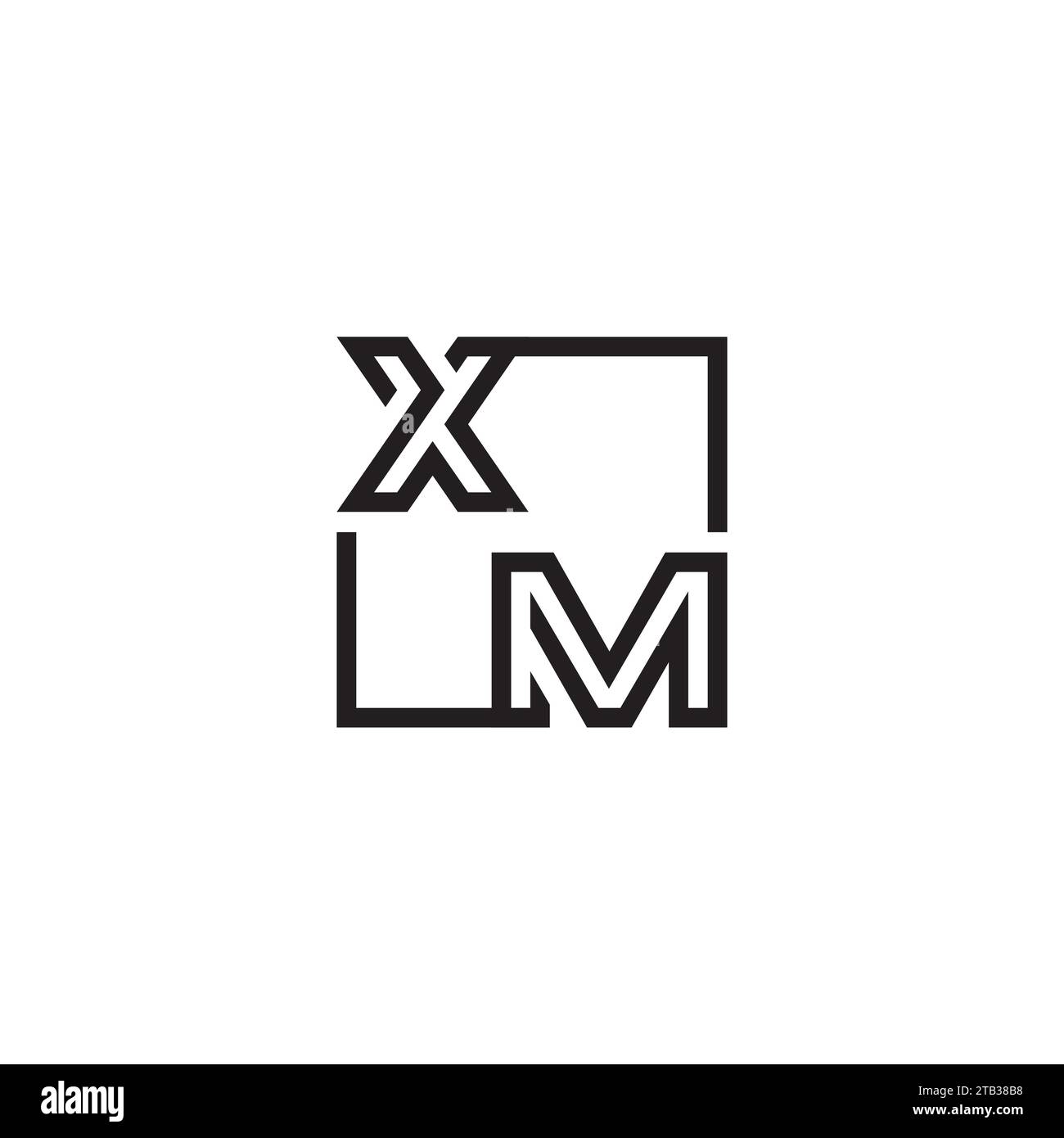 Xm letters Stock Vector Images - Alamy