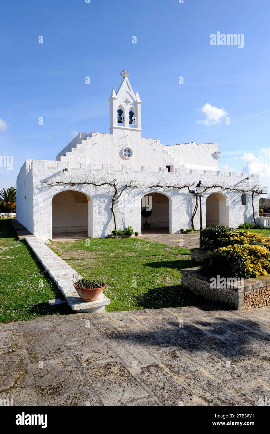 Sant Joan de Missa hermitage. Ciutadella, Minorca Biosphere Reserve ...