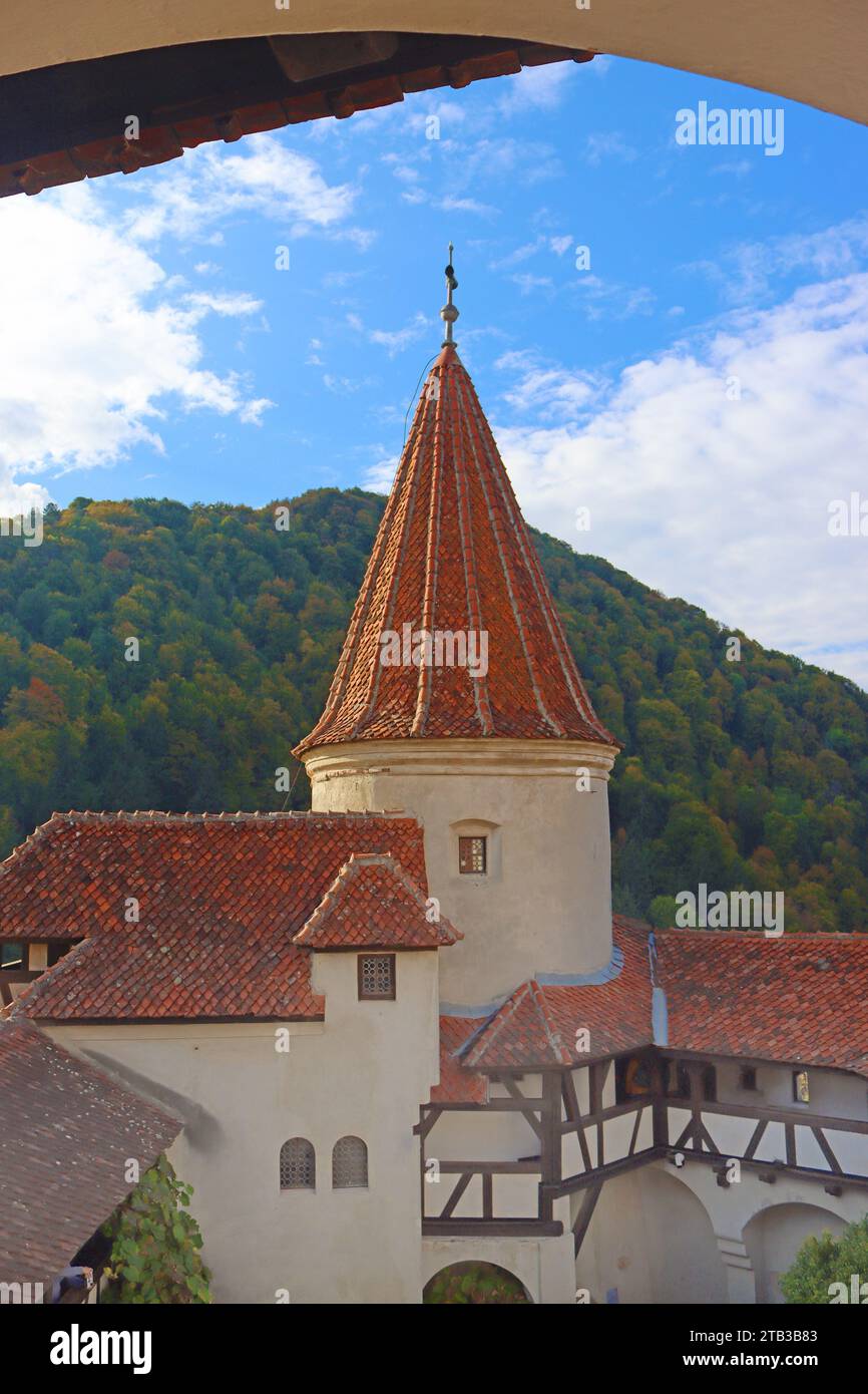 Bran Castle in Brasov, Romania Stock Photo - Alamy