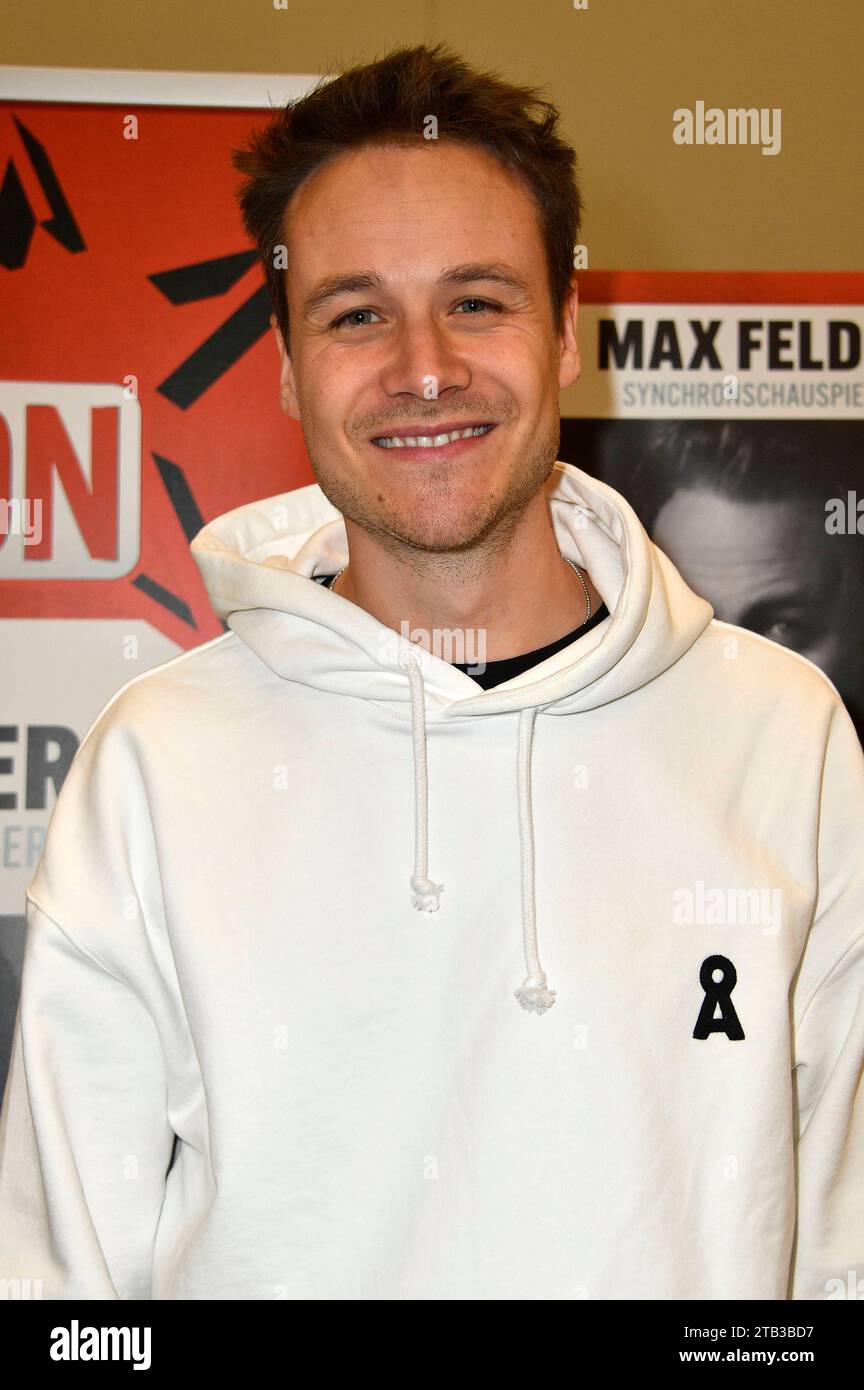 Max Felder auf der German Film & Comic Con Winter Edition in der Messe ...