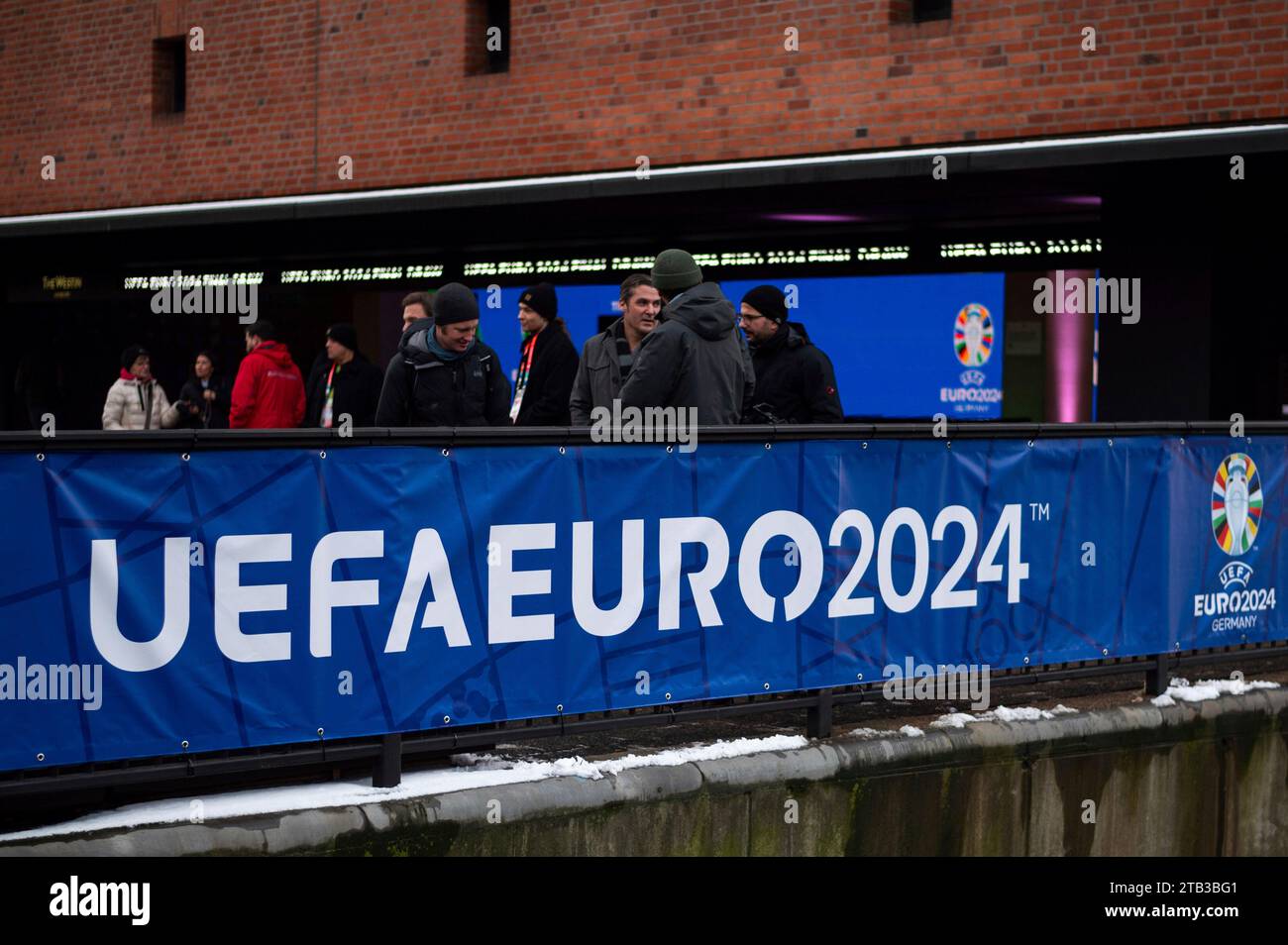 Symbolbild Branding mit Logo, GER, UEFA Euro 2024 Final Draw, Auslosung ...