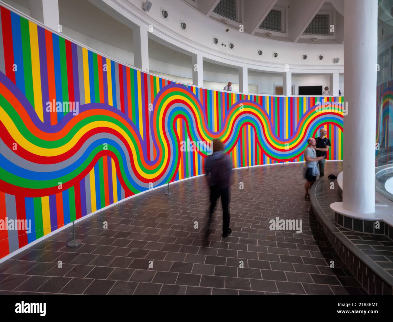 Tate gallery st ives abstract art exhibition hi-res stock photography ...