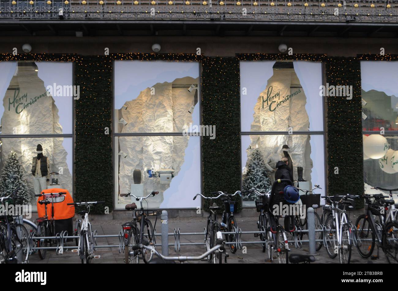 Copenhagen, Denmark /04 December 2023 /Chrimss decoaration of magasin ...