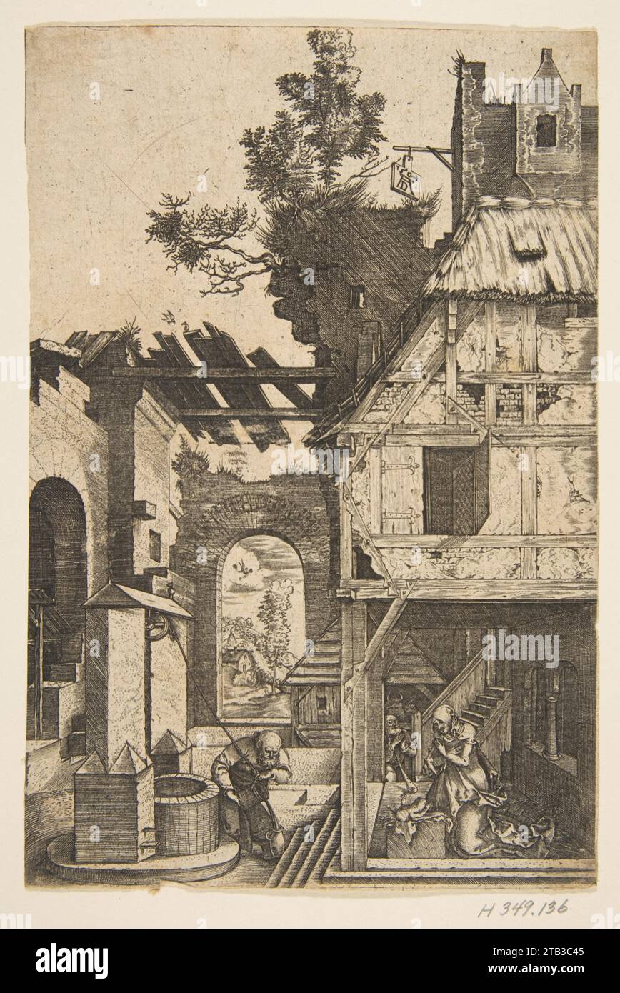 The Nativity (reverse copy) 1953 by Albrecht Durer Stock Photo - Alamy