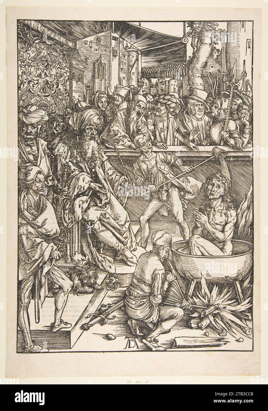 The Martyrdom of Saint John, from "The Apocalypse" 1968 by Albrecht ...