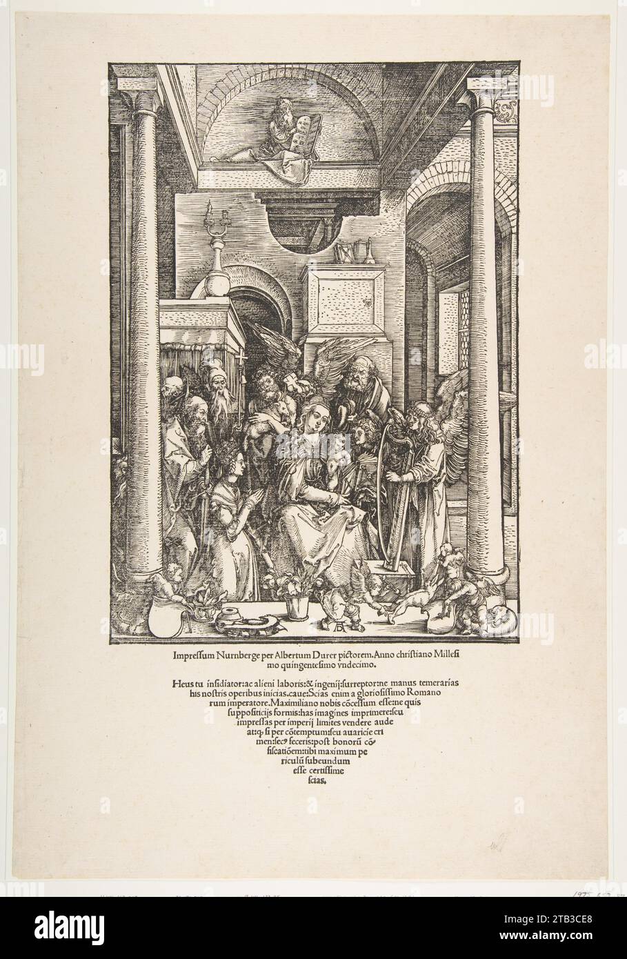 Glorification of the virgin hi-res stock photography and images - Alamy