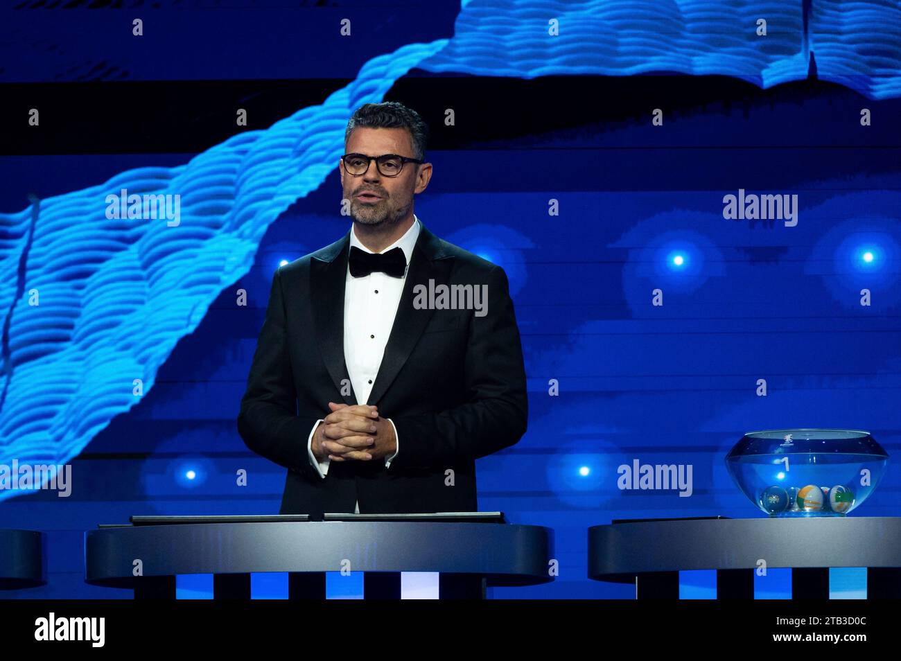Pedro Pinto (Portugal, UEFA Moderator), GER, UEFA Euro 2024 Final Draw ...