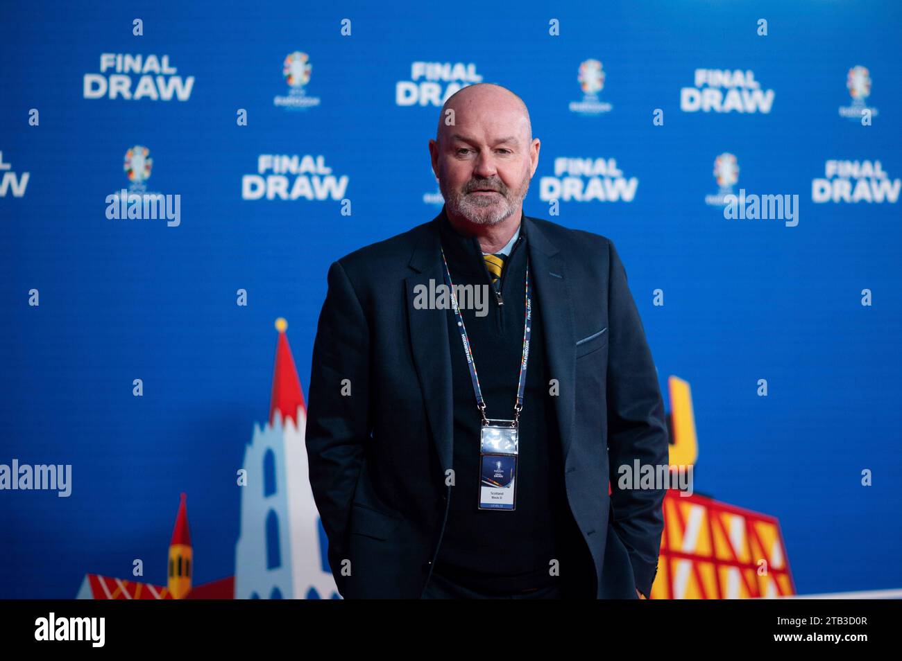 Steve Clarke (Schottland, Trainer), Ankunft am roten Teppich, GER, UEFA ...