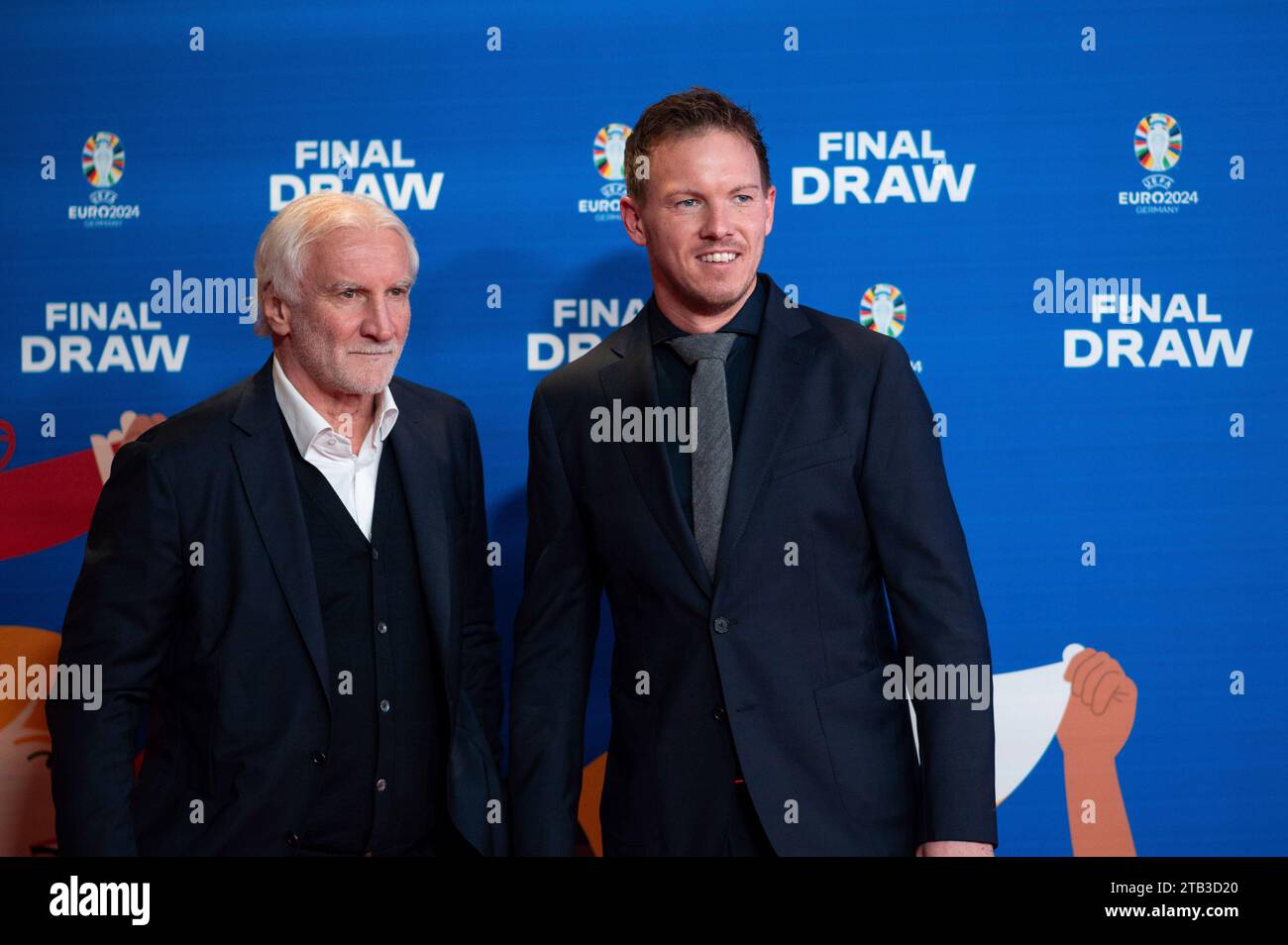 Rudi Völler (Deutschland, DFB Sportdirektor Nationalmannschaft), Julian ...