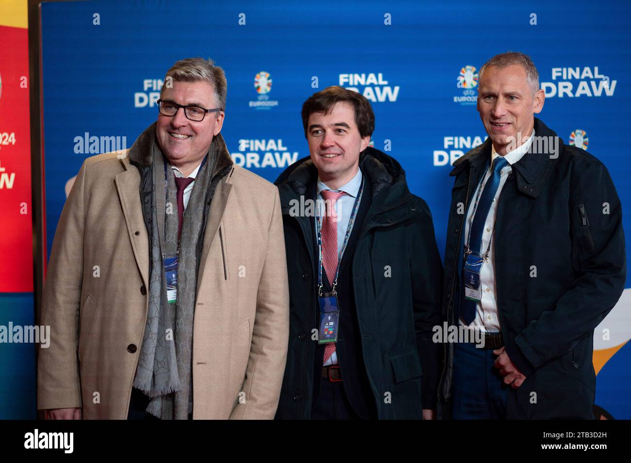 Axel Hellmann (Vorstandssprecher Eintracht Frankfurt), Ankunft am roten ...