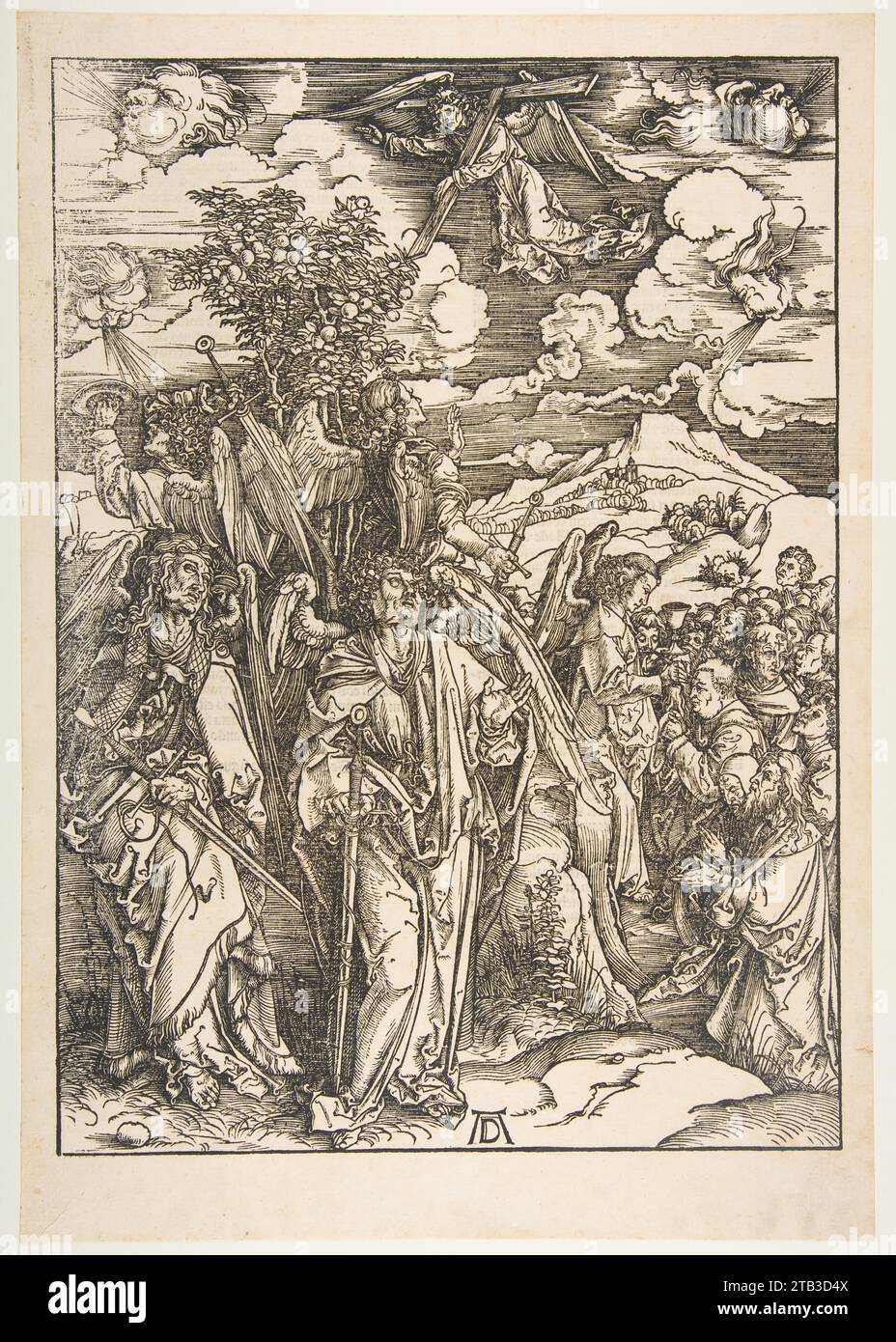 The Four Angels Holding the Winds, from "The Apocalypse" 1975 by ...