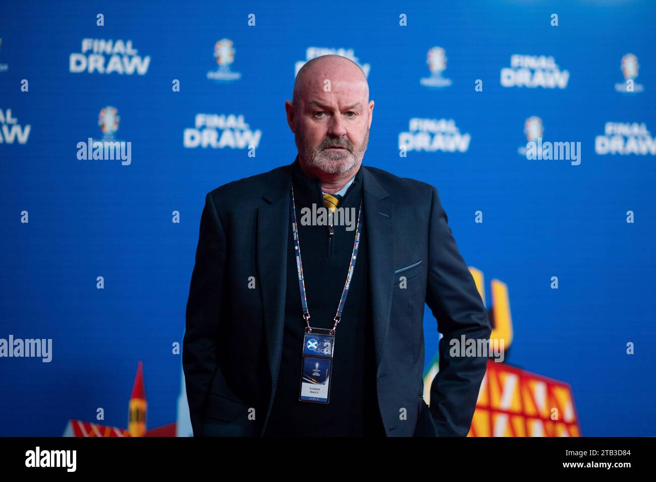 Steve Clarke (Schottland, Trainer), Ankunft am roten Teppich, GER, UEFA ...