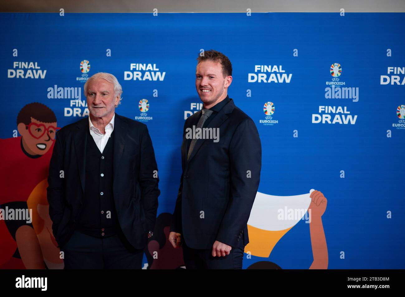 Rudi Völler (Deutschland, DFB Sportdirektor Nationalmannschaft), Julian ...
