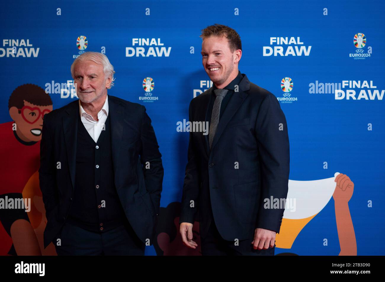 Rudi Völler (Deutschland, DFB Sportdirektor Nationalmannschaft), Julian ...