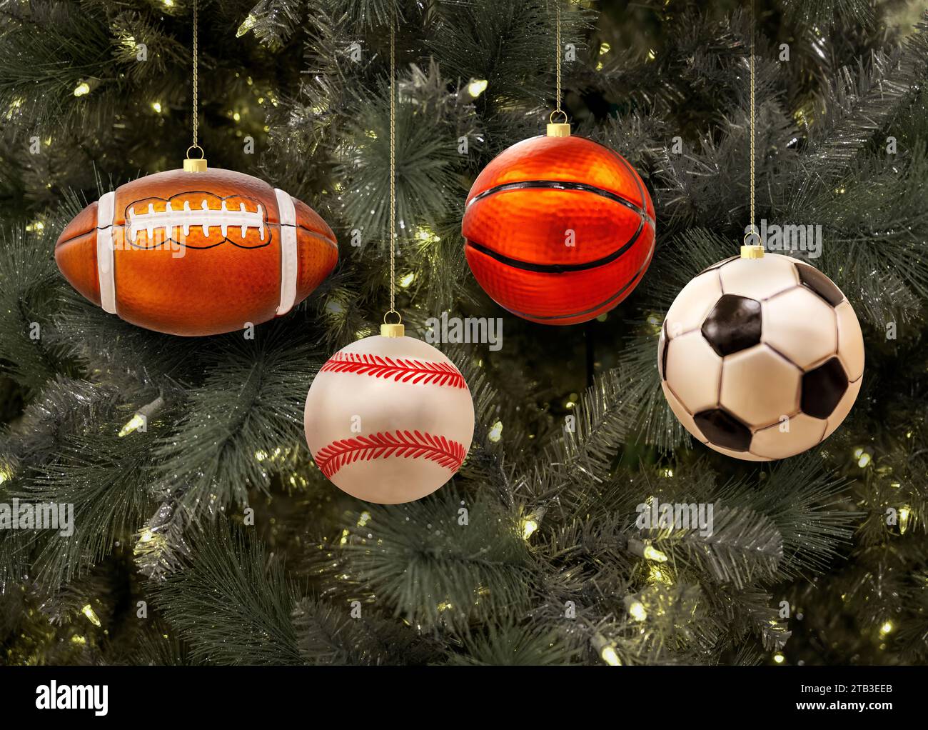 Basketball football baseball soccer hi-res stock photography and images ...