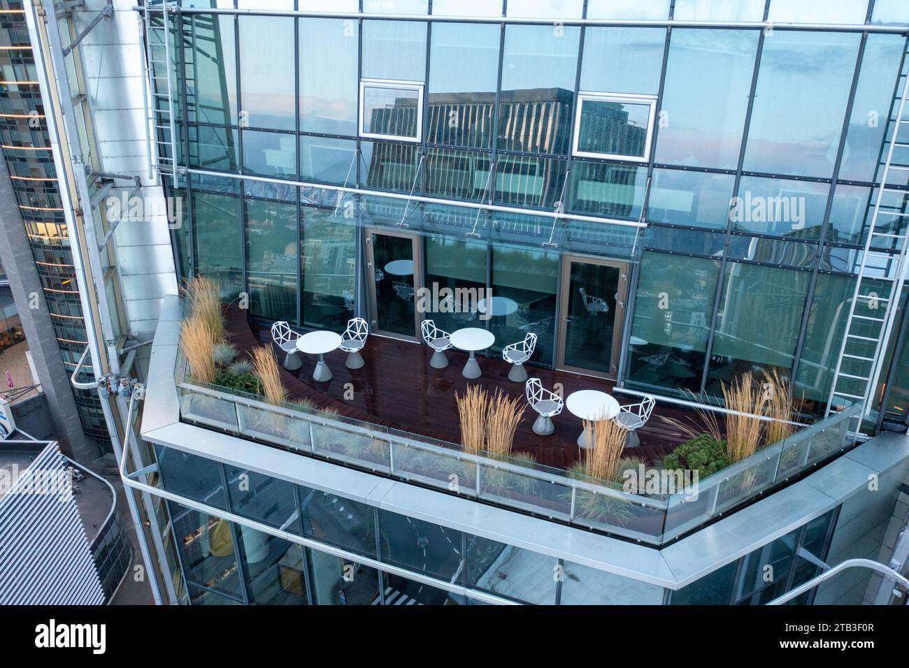 Skyscraper balcony hi-res stock photography and images - Alamy