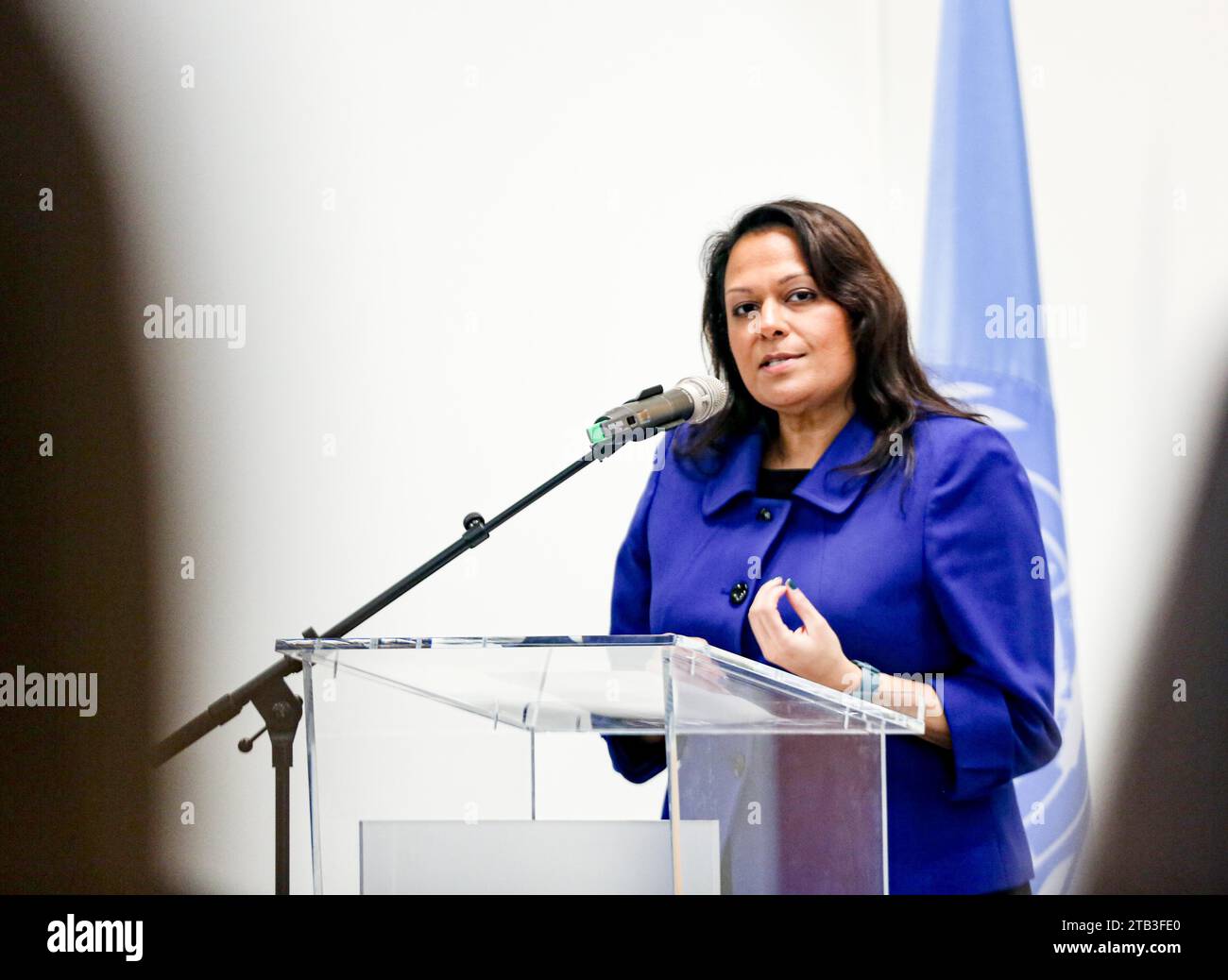 Vienna, Austria, Austria. 4th Dec, 2023. DEEPTI CHOUBEY, Director ...