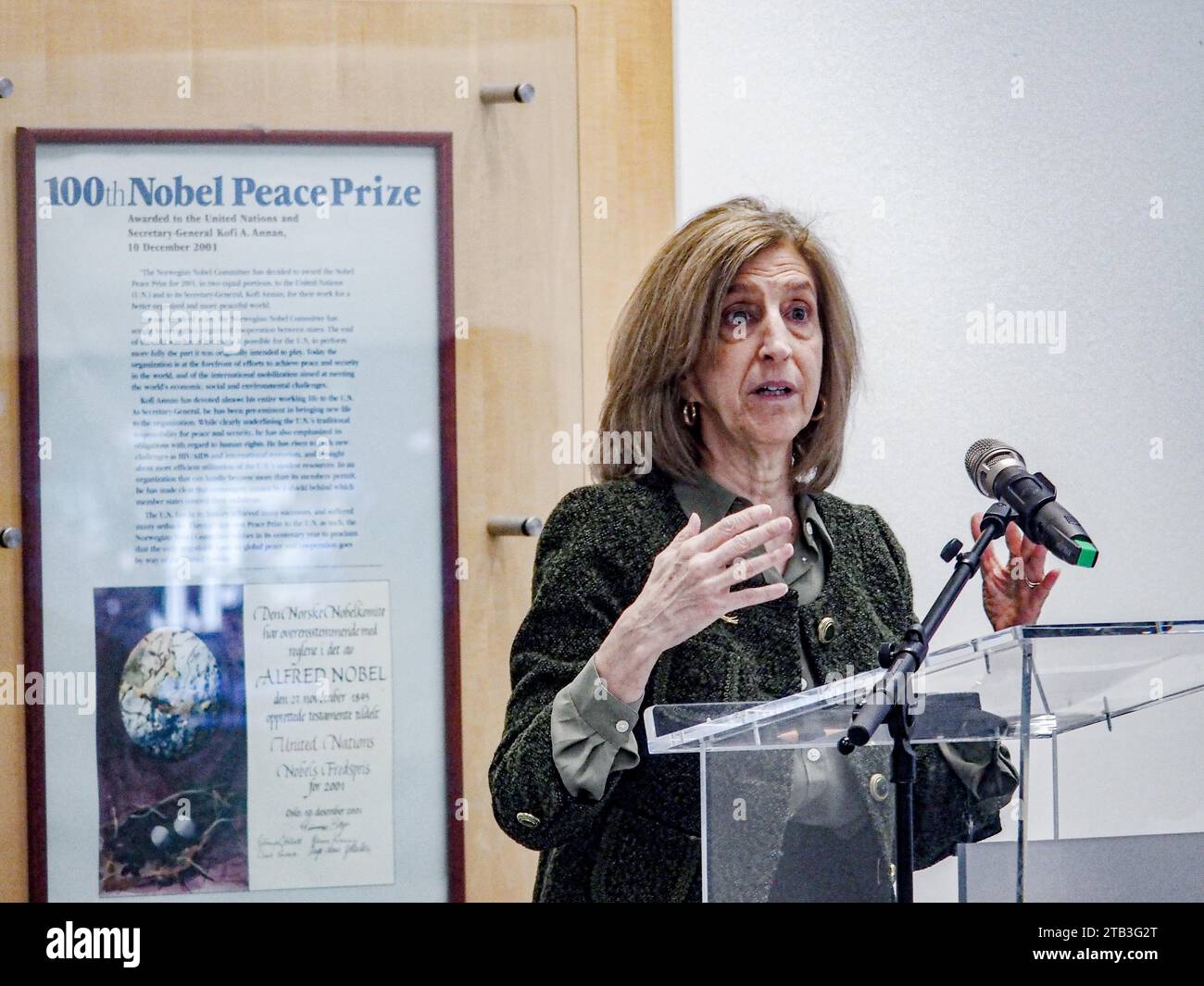 Vienna, Austria, Austria. 4th Dec, 2023. MARGARET DOANE, IAEA Deputy ...