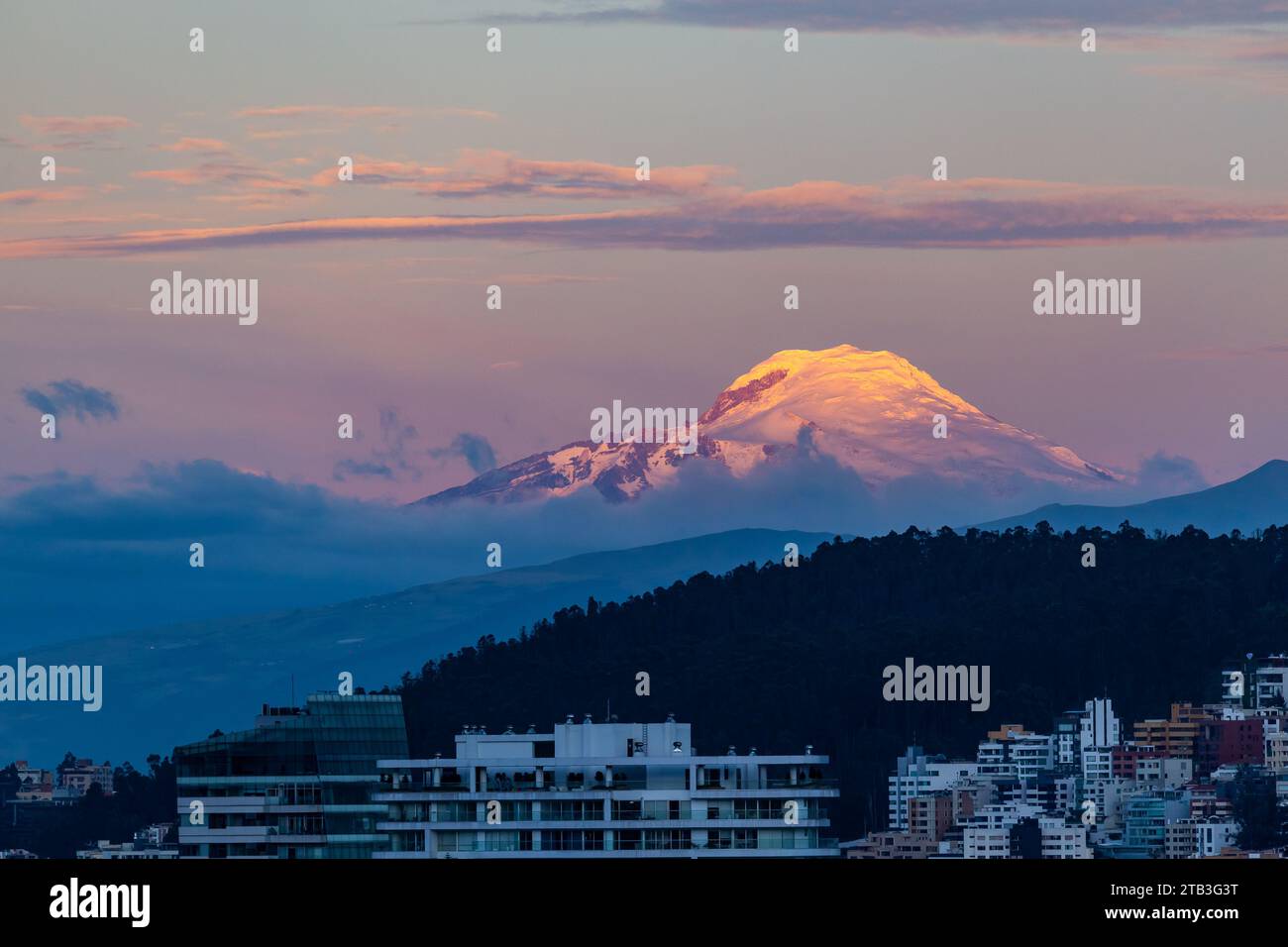 Cayambe volcano hi-res stock photography and images - Alamy