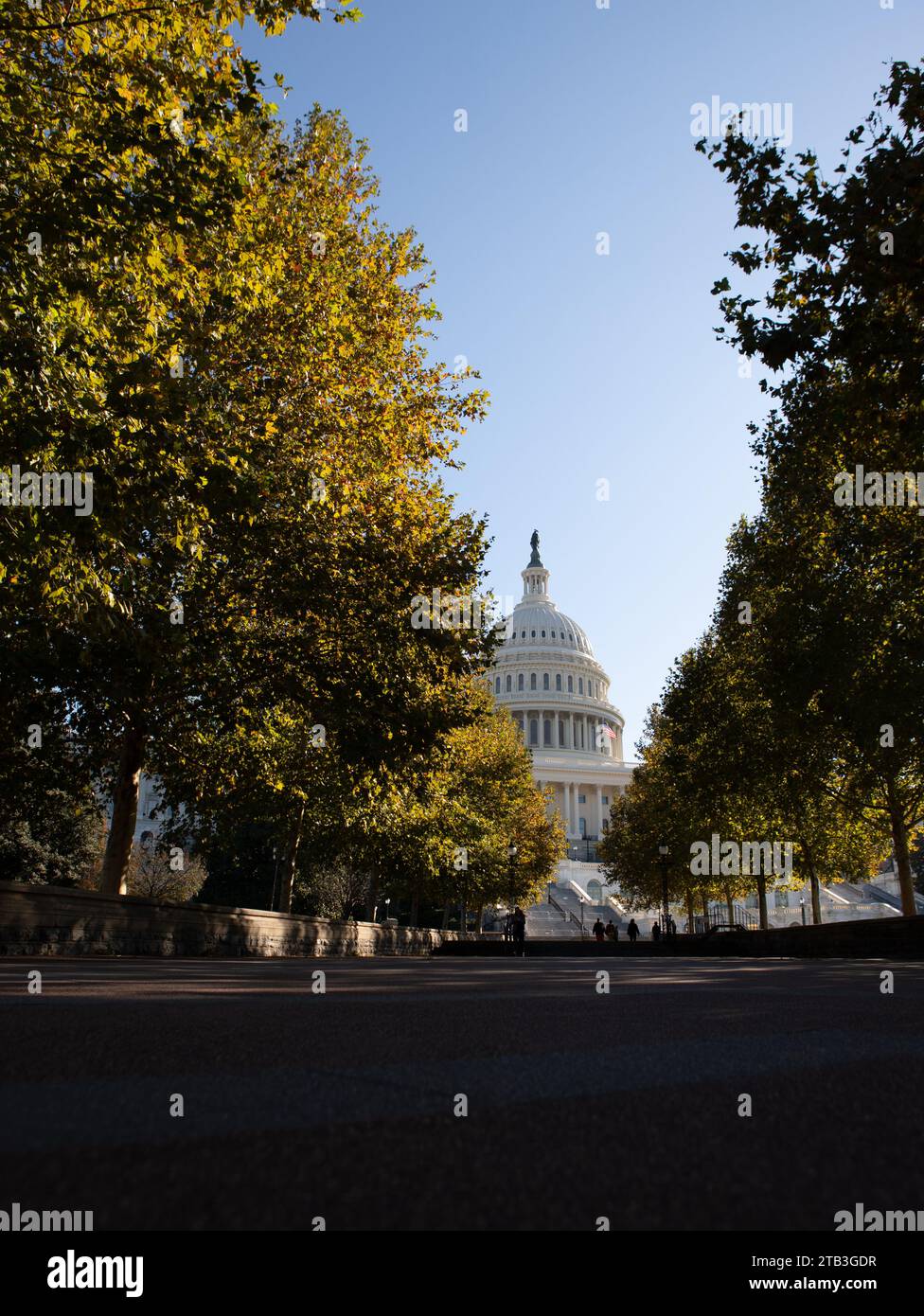 The US Capitol Building in Washington DC which is the seat of the US ...