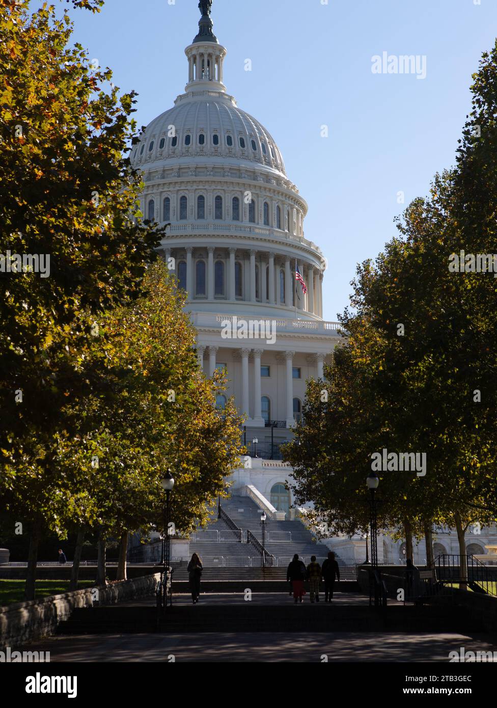 The US Capitol Building in Washington DC which is the seat of the US ...
