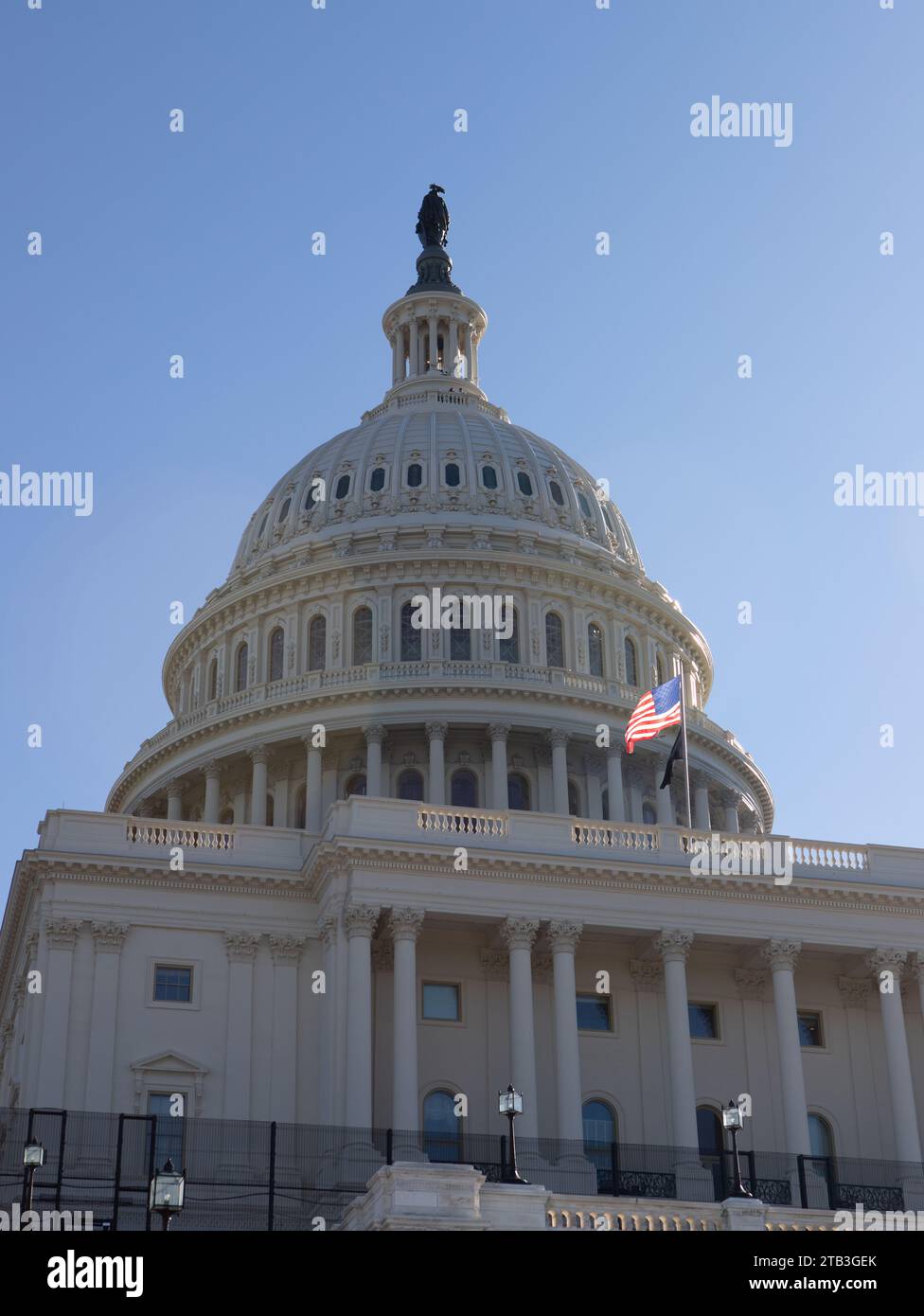 The US Capitol Building in Washington DC which is the seat of the US ...