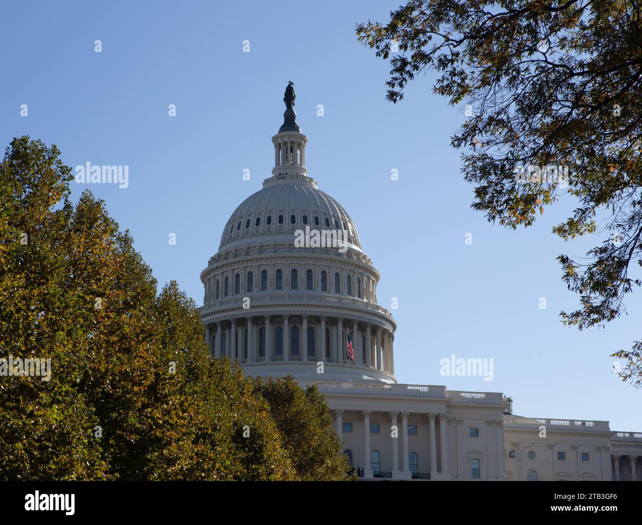The US Capitol Building in Washington DC which is the seat of the US ...