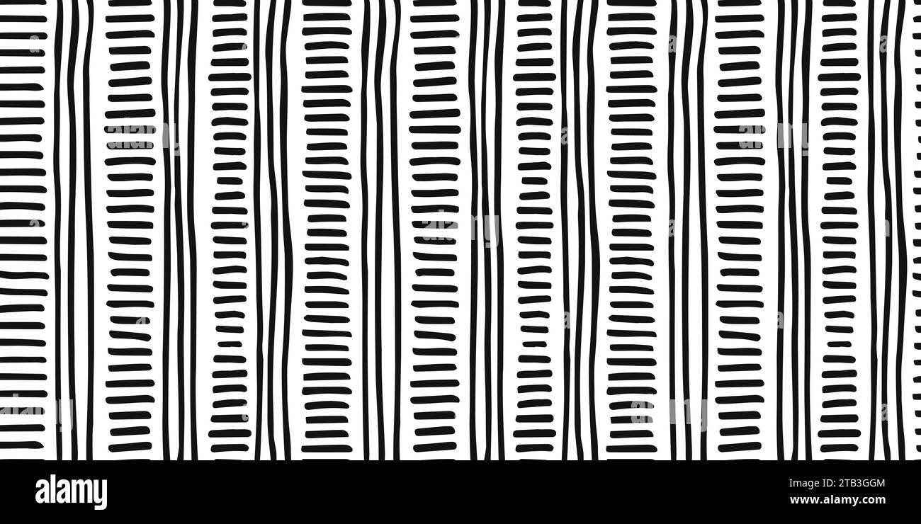 Small dash seamless pattern Dotted lines texture. Black and white ...