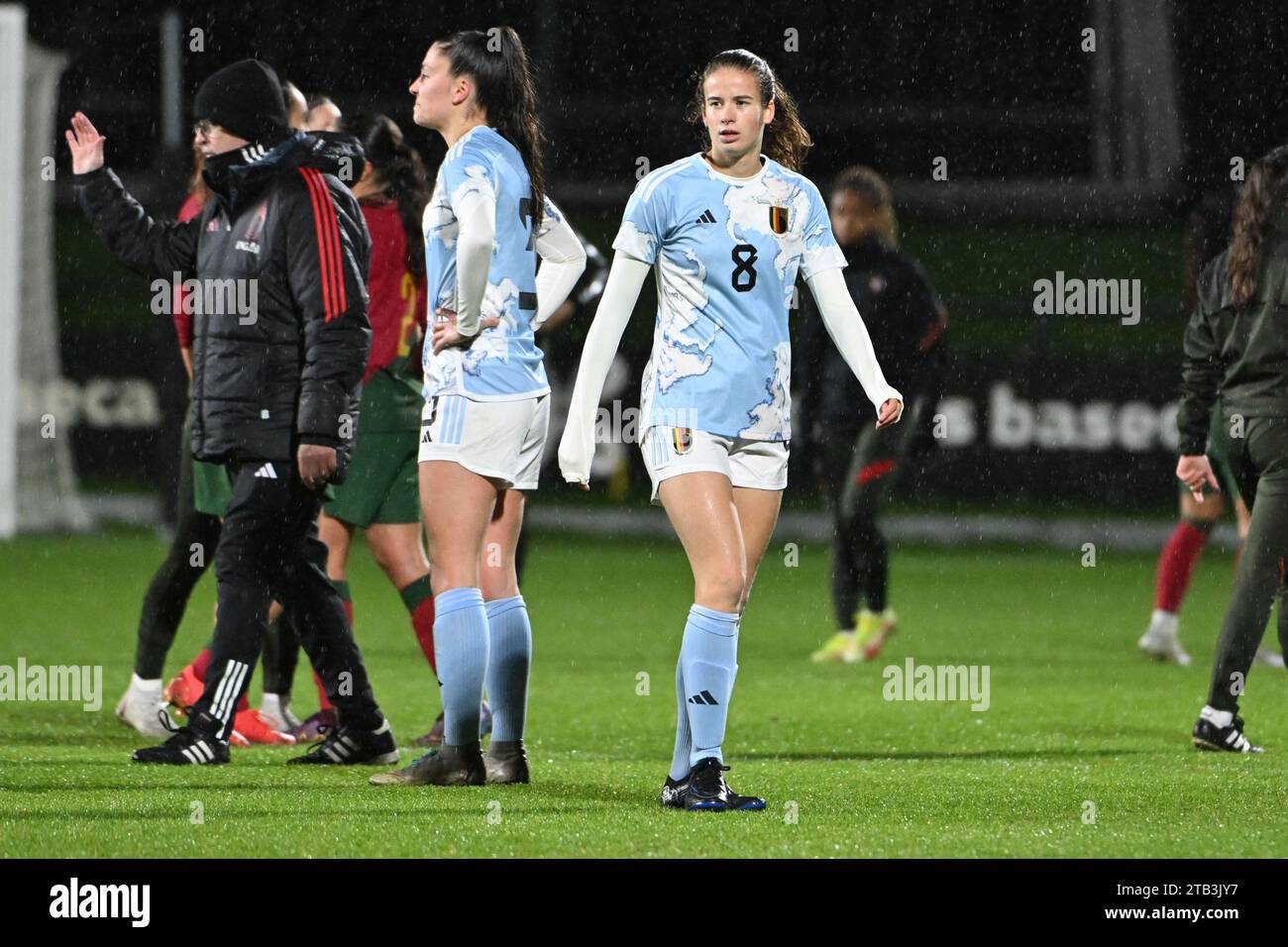 Tubize, Belgium. 04th Dec, 2023. Zoe Van de Cloot of Belgium pictured ...