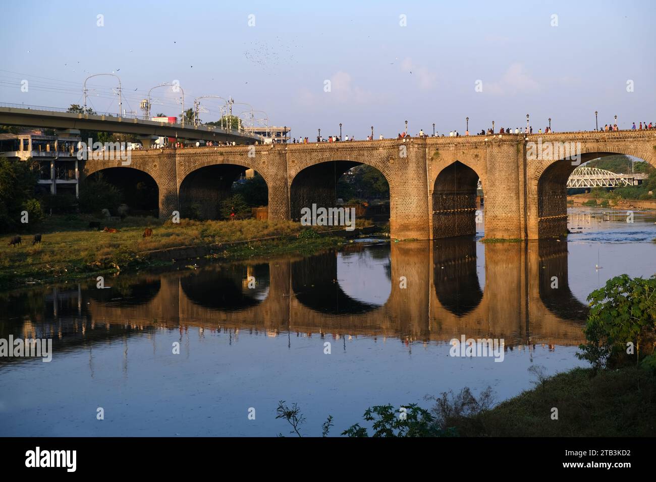 30 November 2023, Chhatrapati Shivaji bridge Built in 1924, this ...