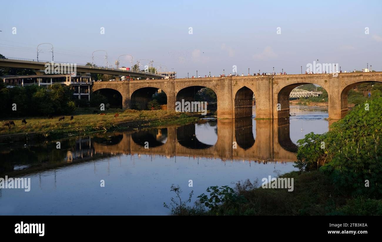 30 November 2023, Chhatrapati Shivaji bridge Built in 1924, this ...