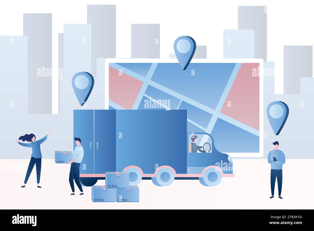 Experience woman man in Stock Vector Images - Alamy