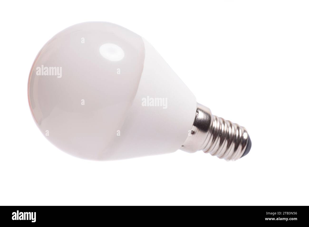 LED lamp isolated on white background Stock Photo - Alamy