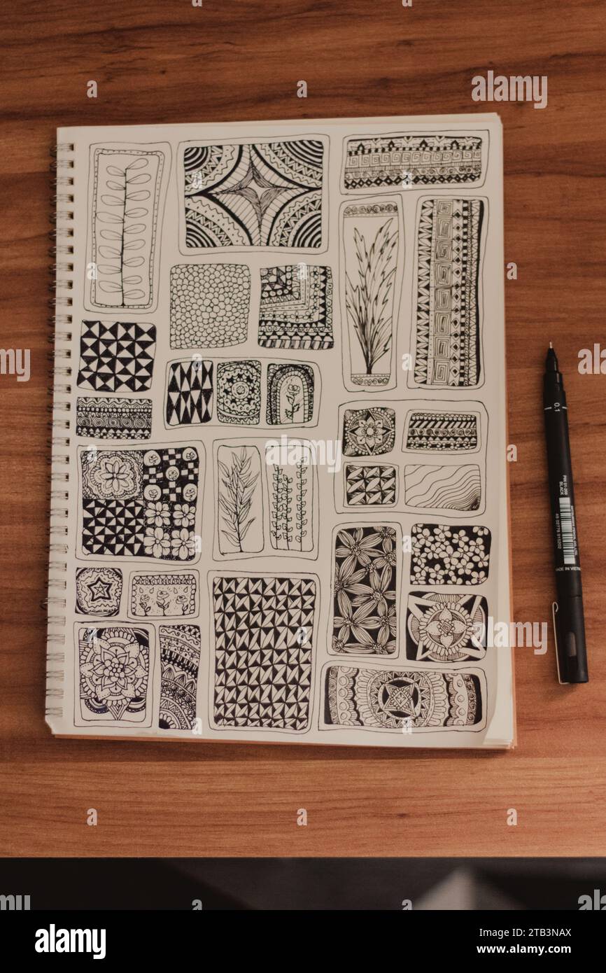 Notepad doodles hi-res stock photography and images - Alamy