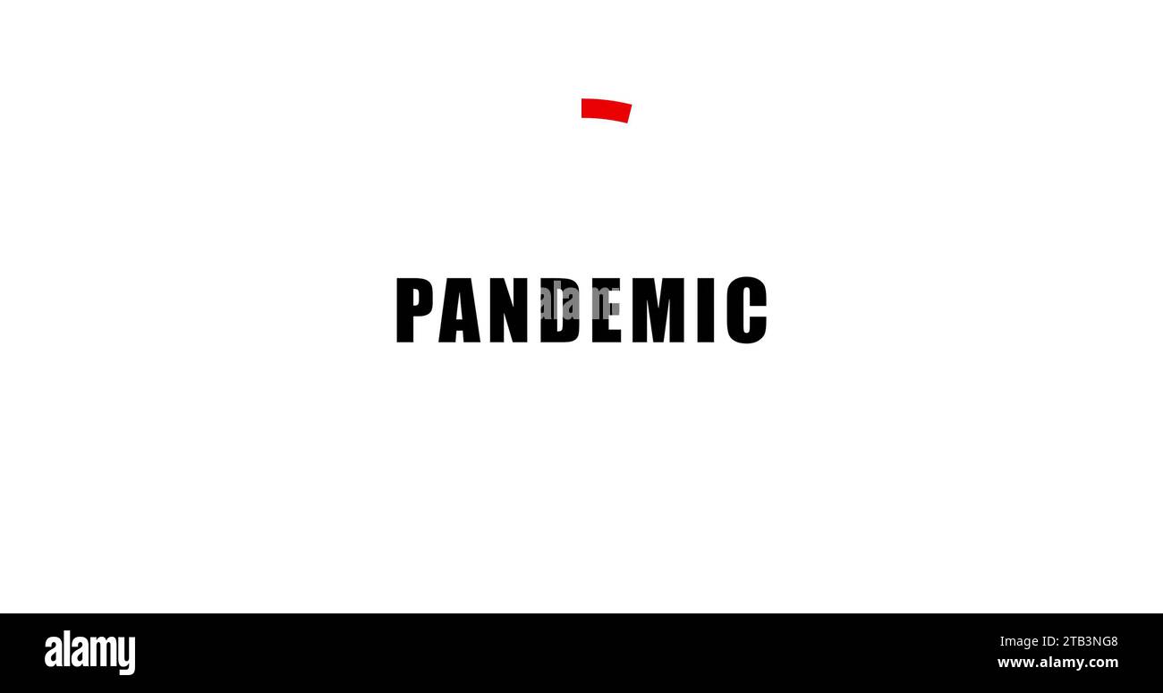 Covid-19 - Pandemic Animation White Background Coronavirus Stock Photo ...