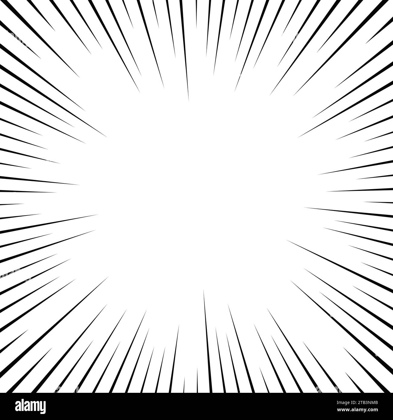 Background of comic book action lines. Speed lines Manga frame isolated ...