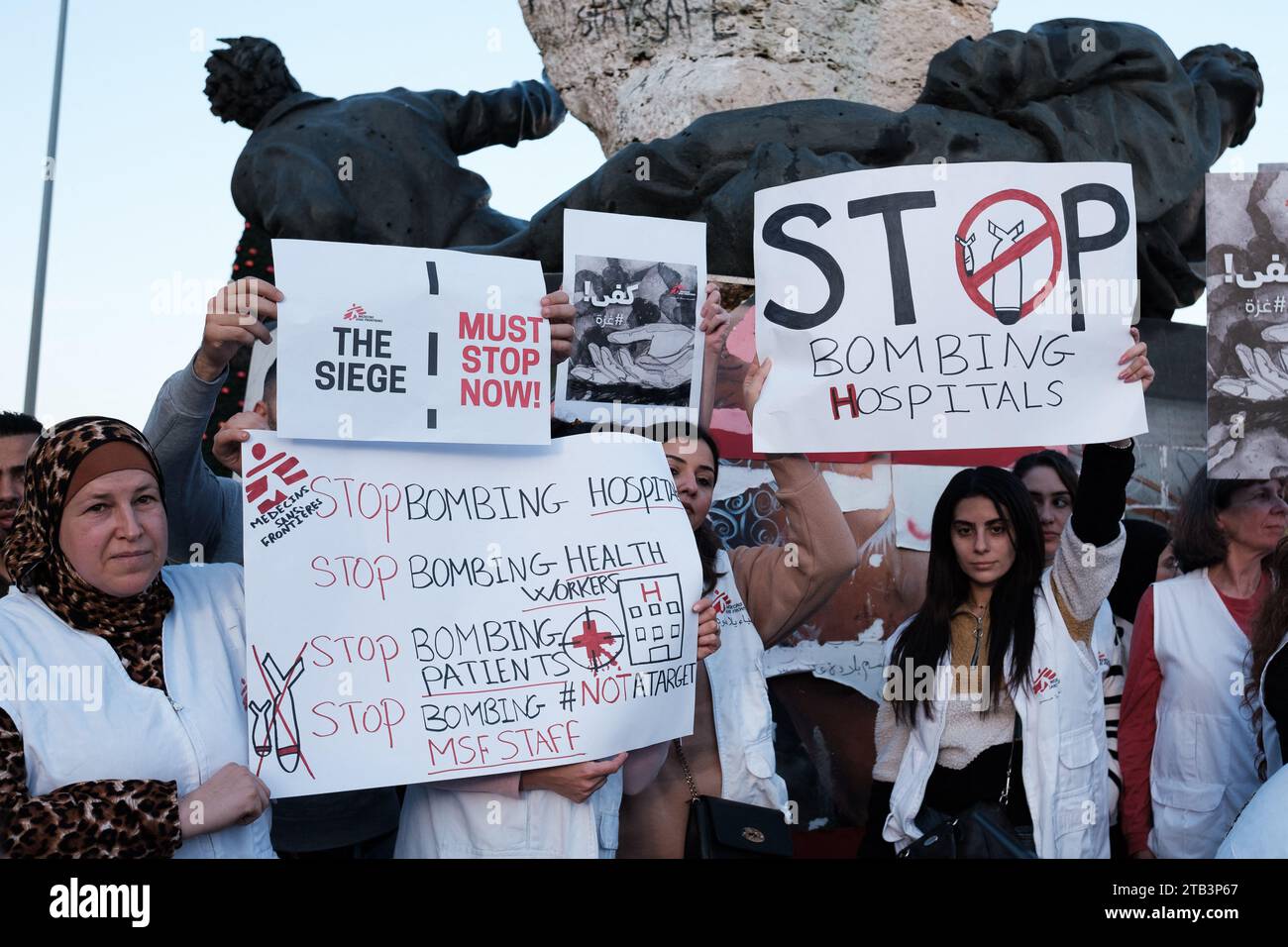 Members of Medecins Sans Frontieres (MSF), also known as Doctors ...