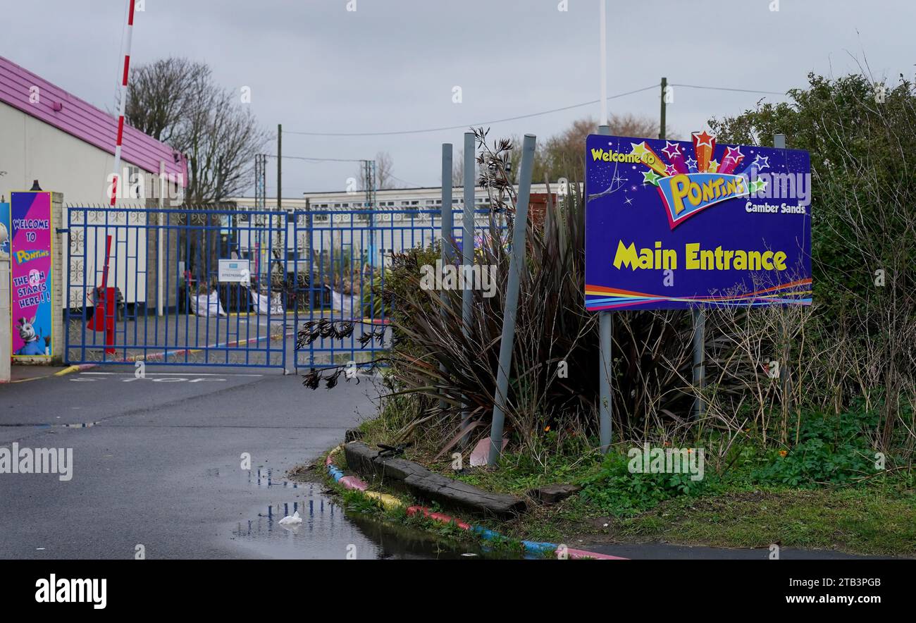 Pontins holiday park in Camber Sands, East Sussex, after the company ...
