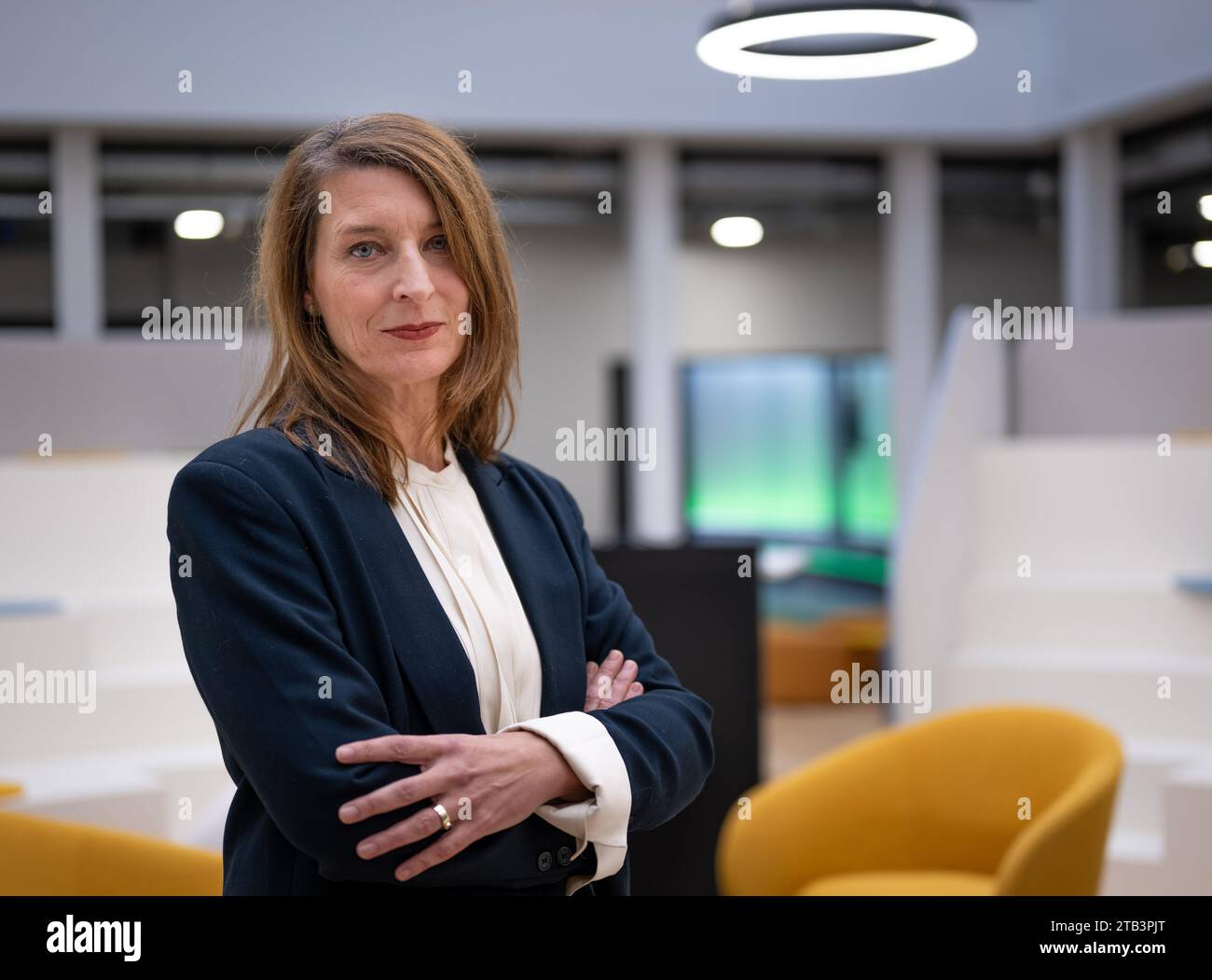 Berlin, Germany. 04th Dec, 2023. Franziska Reich, Co-Editor-in-Chief of ...