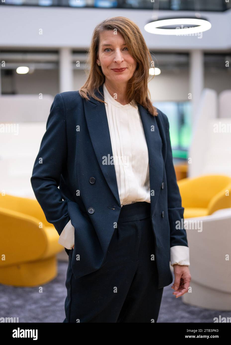 Berlin, Germany. 04th Dec, 2023. Franziska Reich, Co-Editor-in-Chief of ...