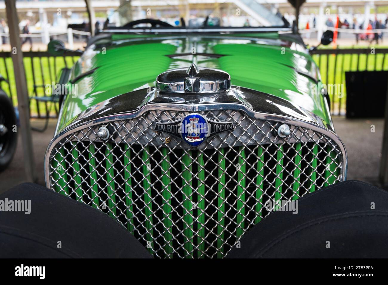 Th 1931 Talbot AV105 of Christopher Lunn at the 80th Members' Meeting ...