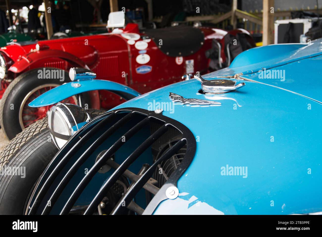 The light blue 1939 Alta Two Seater of John Ruston at the 80th Members ...