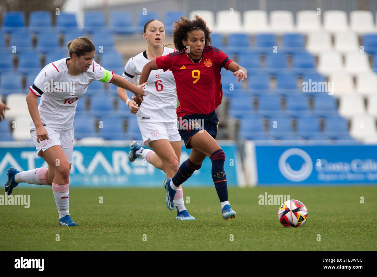 IVELJ NOEMI, LÓPEZ VICKY player from Spain during the match, SPAIN vs ...