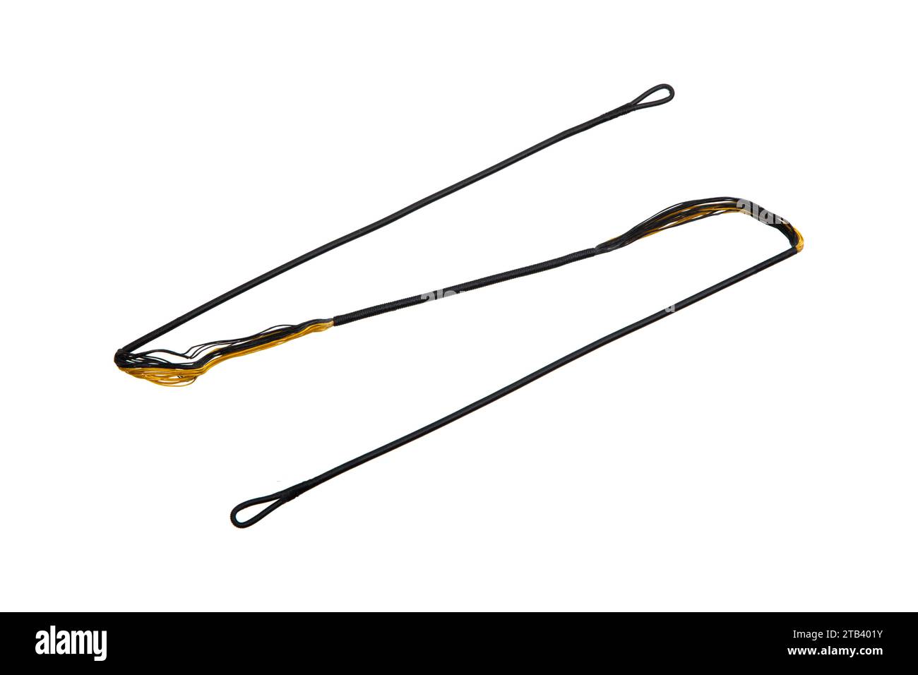 Bowstring for a bow or crossbow. Tightly woven nylon threads into one ...