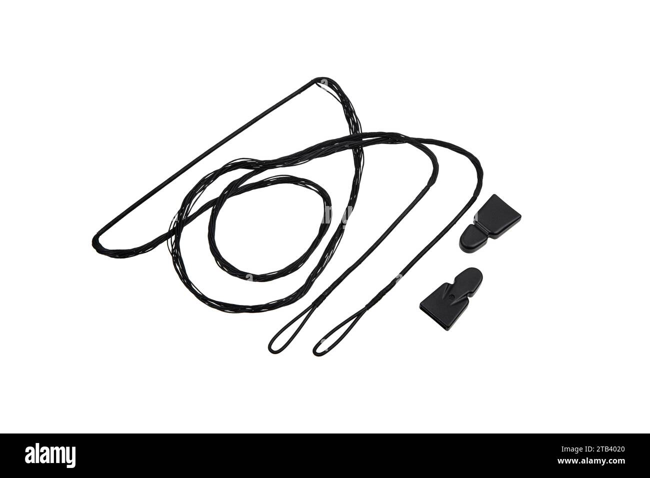 Bowstring for a bow or crossbow. Tightly woven nylon threads into one ...