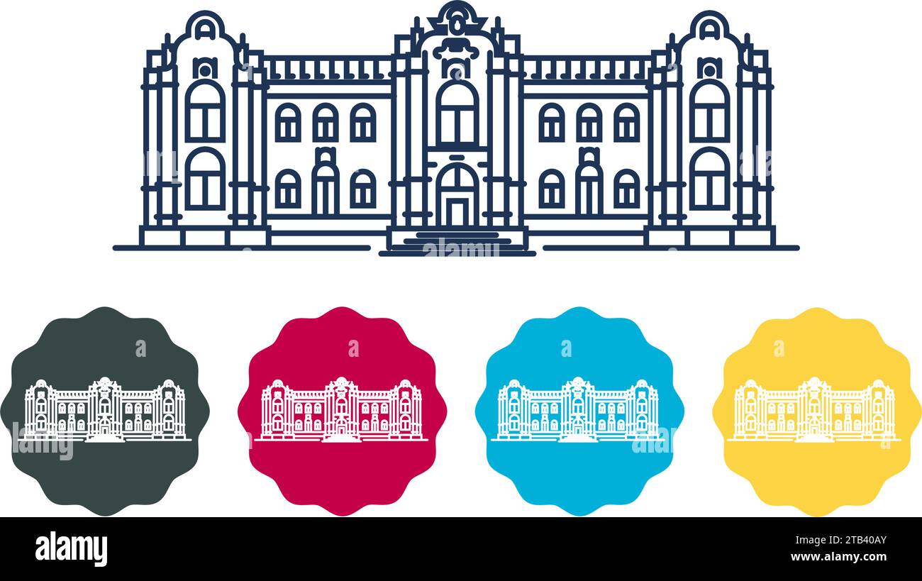 Palace church de Cut Out Stock Images & Pictures - Alamy