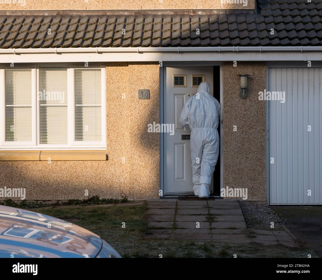 2 December 2023, Elgin,Moray,Scotland. This is Police Scotland ...