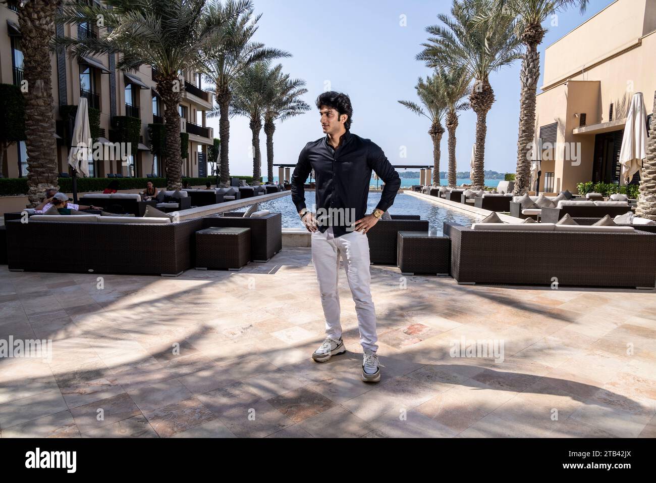 Director Tarsem Singh, centre, poses for photographers for portraits of ...