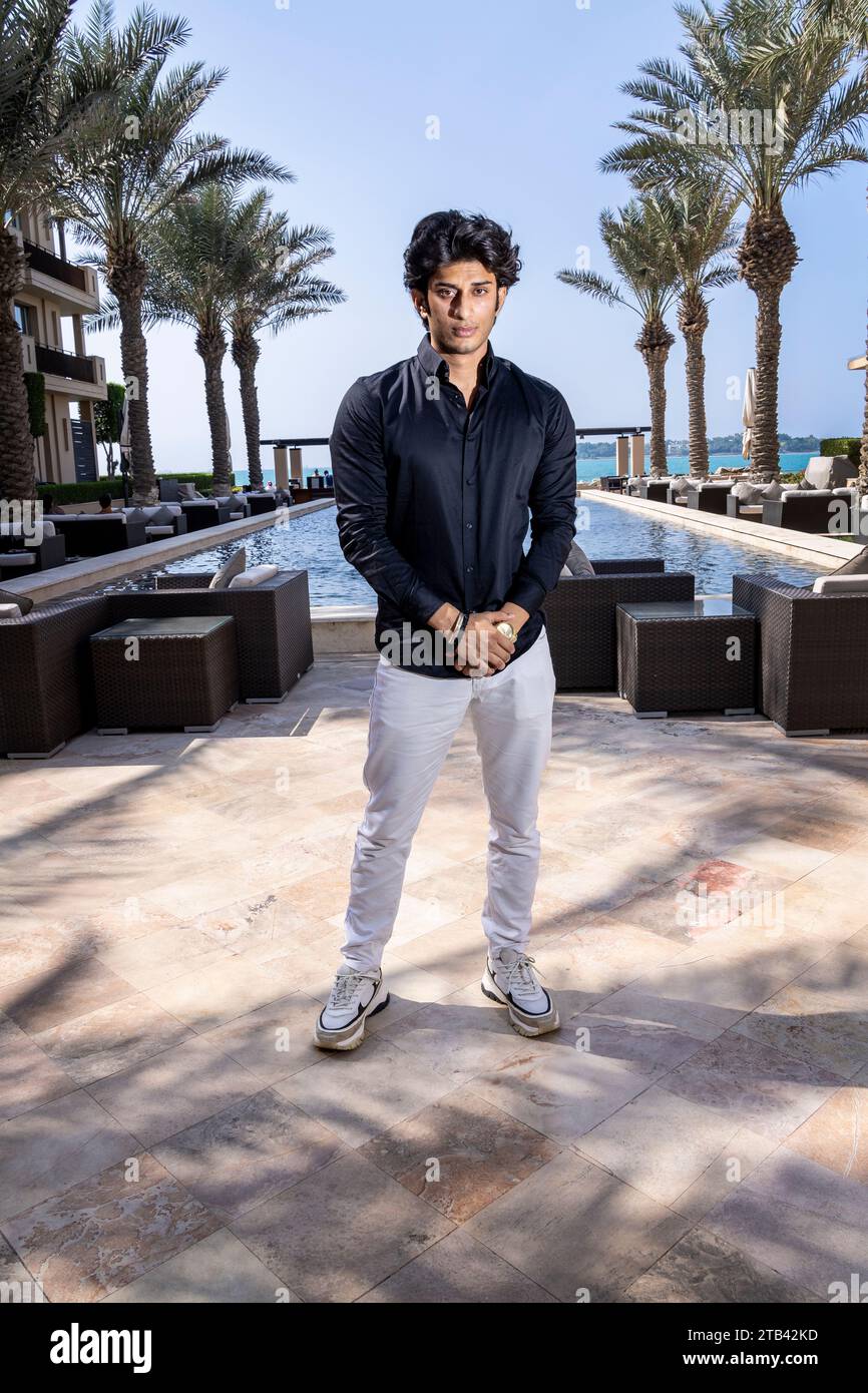 Yugam Sood poses for photographers for portraits of the film 'Dear ...