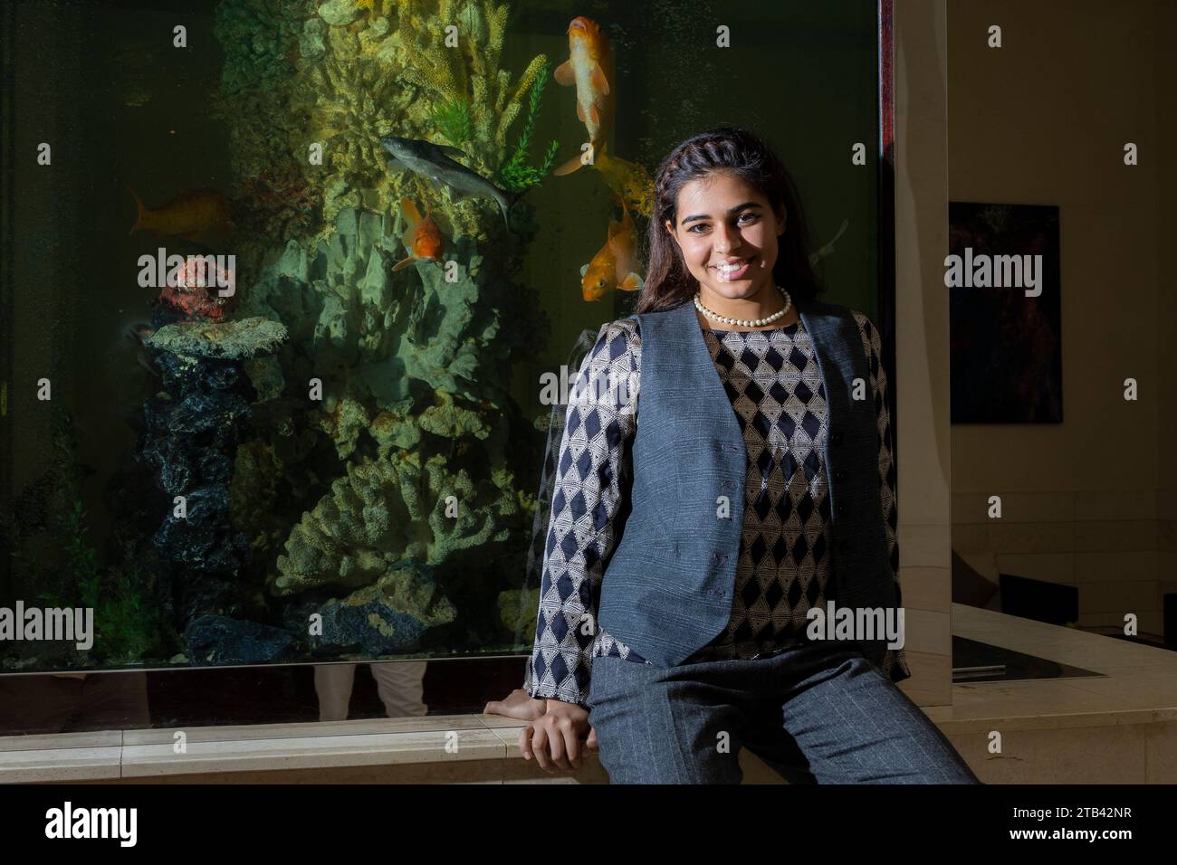 Actors Pavia Sidhu poses for photographers for portraits of the film ...